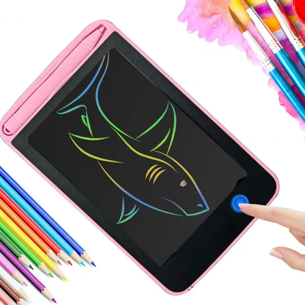 6-5-Inch-LCD-Writing-Tablet-with-Pen-Colorful-Electronic-Drawing-Board ...