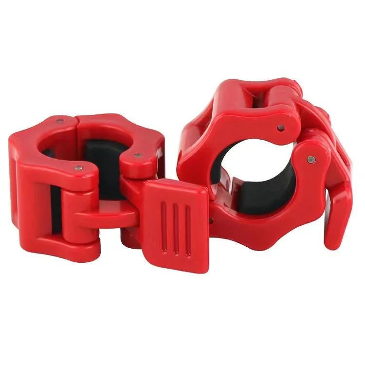 Barbell Clamp Spring Collar Clips Dumbbell Lock | Clips Weight Bar ...