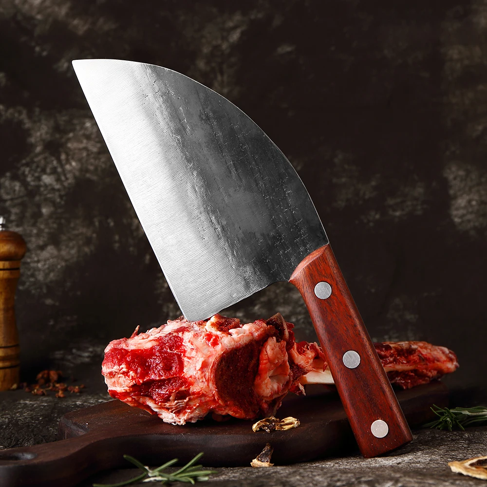 Ultra-Sharp-Cleaver-Knife-Serbian-Chef-Knife-Hand-Forged-Meat-Cleaver ...