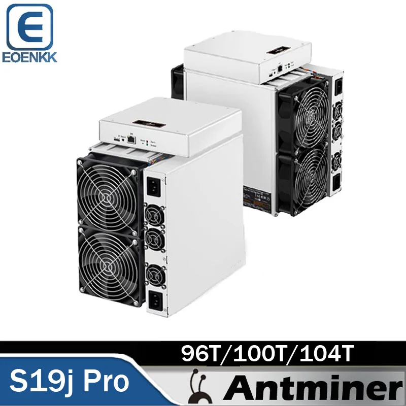 Antminer-S19j-Pro-100Th-3050W-96Th-S-Asic-Miner-BTC-BCH-S19JPro-104T ...