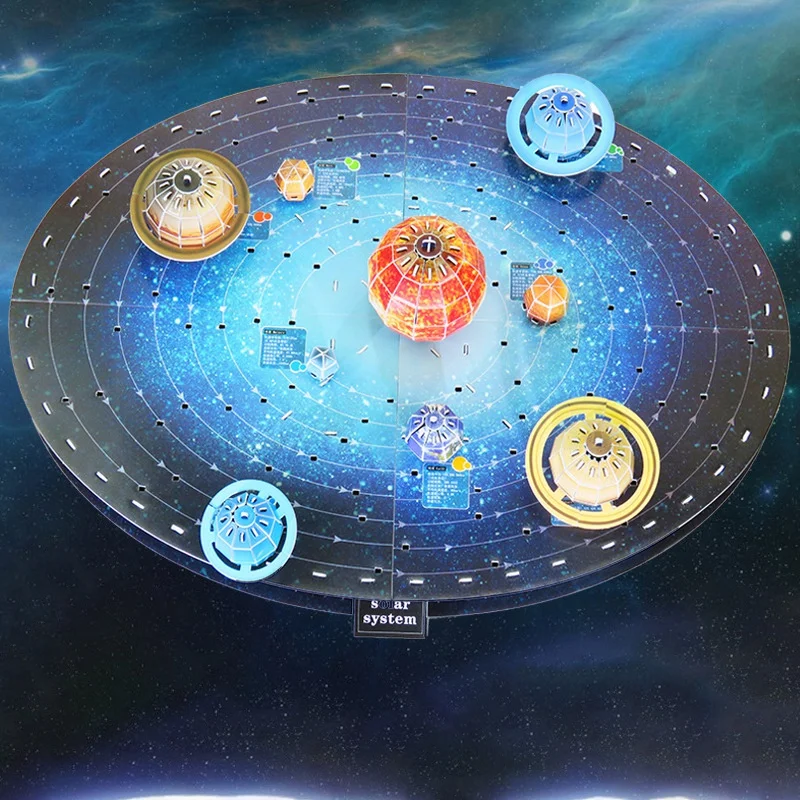 3d Solar System Puzzle