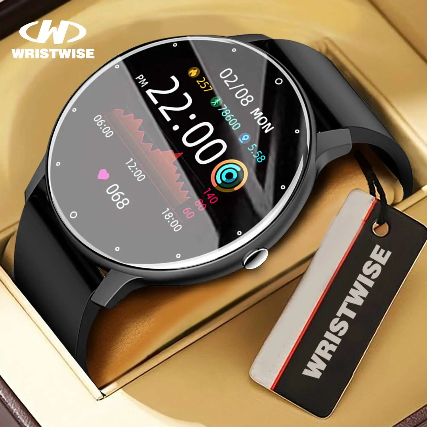 New-Women-Full-Touch-Screen-Smart-Watch-IP67-Waterproof-Bluetooth-Sport ...