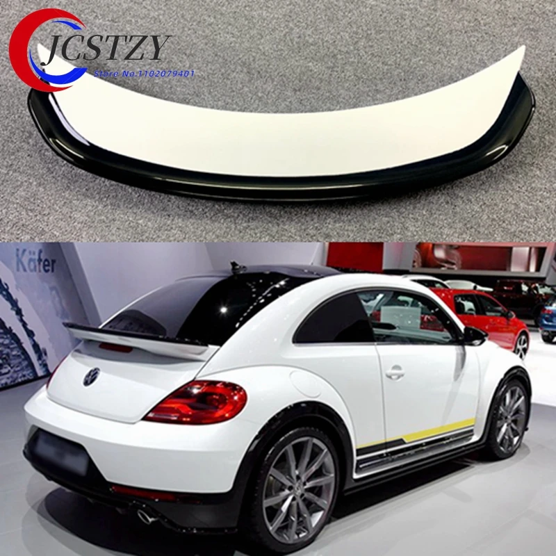 ABS-Paint-Car-Rear-Wing-Trunk-Lip-Spoilers-Fits-For-Vw-Volkswagen ...
