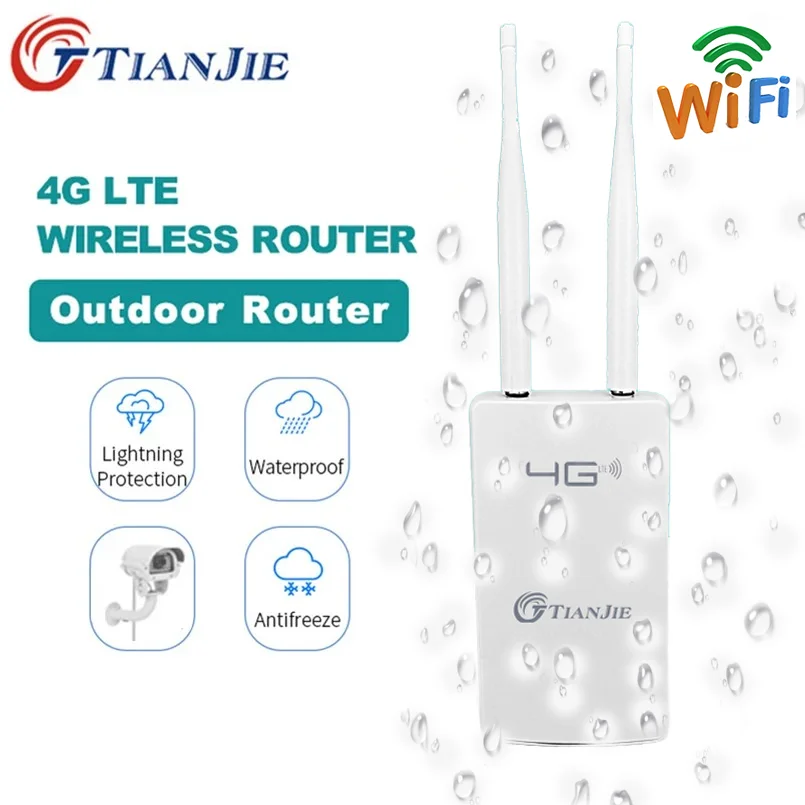 TIANJIE-Waterproof-Outdoor-4G-CPE-Router-150Mbps-CAT4-LTE-Routers-3G-4G ...