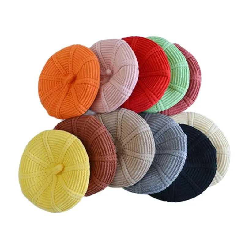 Children Hat Striped Beret Boy | Kids Beret Hat Boys Cotton | Beret ...