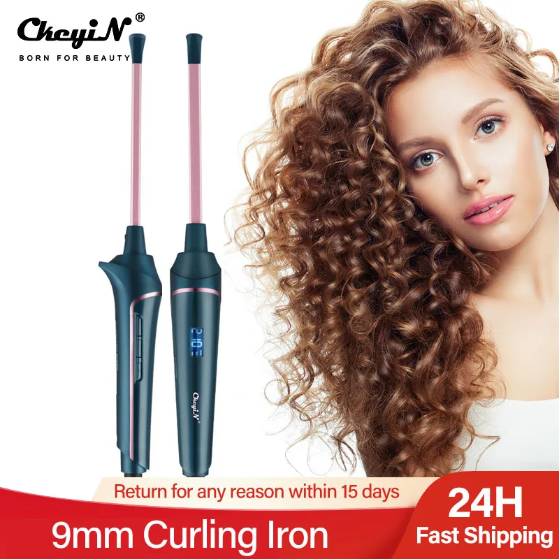 Tight Curls With Curling Wand