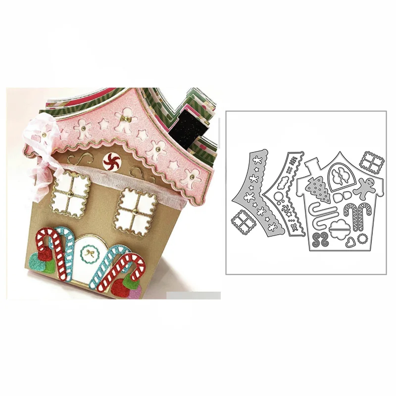 2022-New-Hut-Christmas-Ttree-Cloud-Craft-Embossing-Mold-Metal-Cutting ...