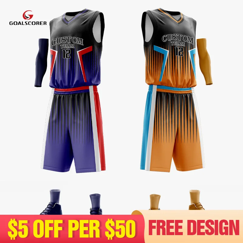 Reversible Basketball Uniform Packages