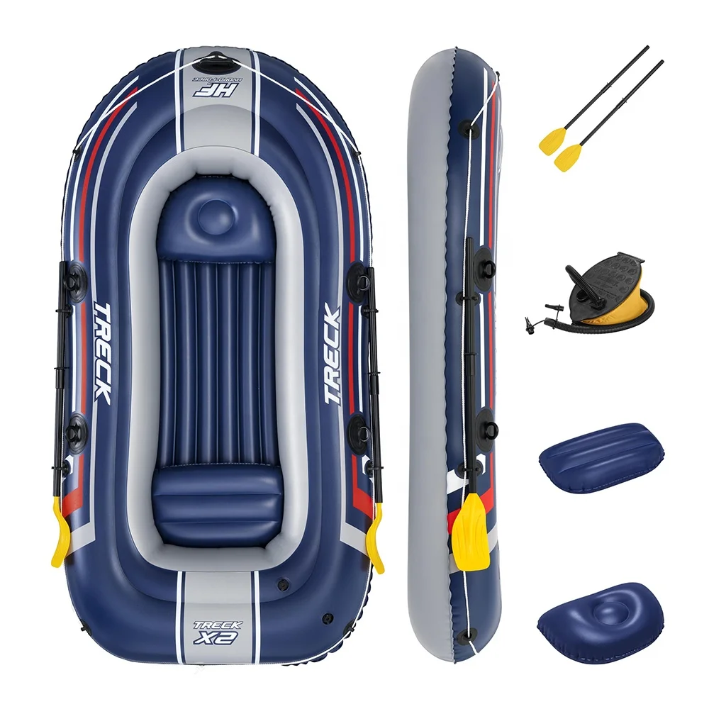 Bestway 61068 Lightweight Flexibility Hydro Force Treck X2 Raft Set ...