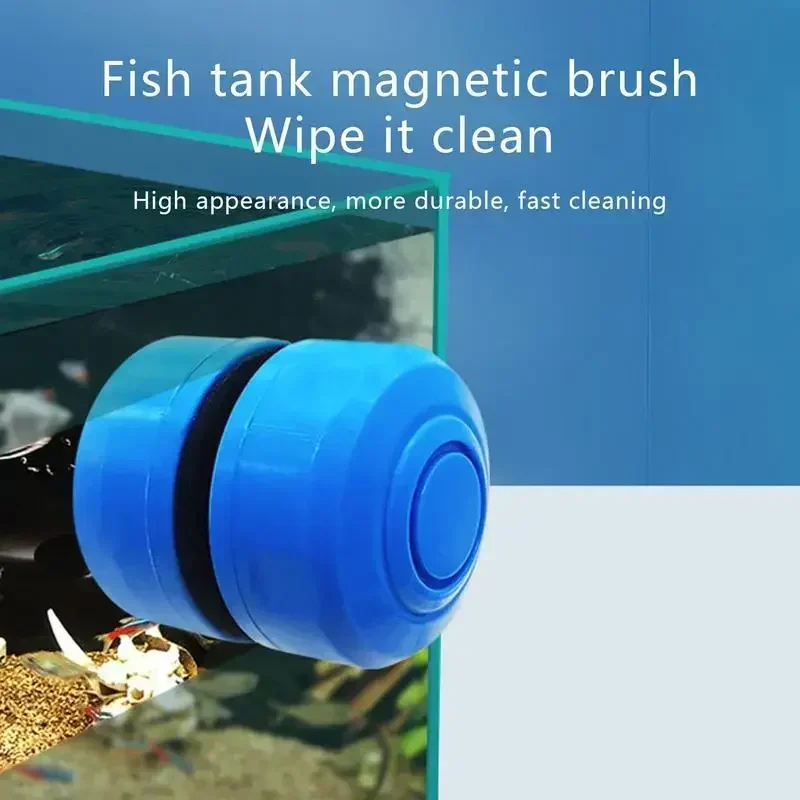 Fish Tank Glass Cleaner Top Fin Floating Magnetic Aquarium Cleaner ...