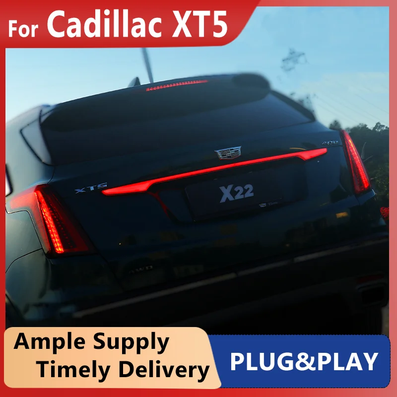 For-Cadillac-XT5-2016-2023-LED-Rear-Bumper-Lights-LED-Dynamic-turn ...