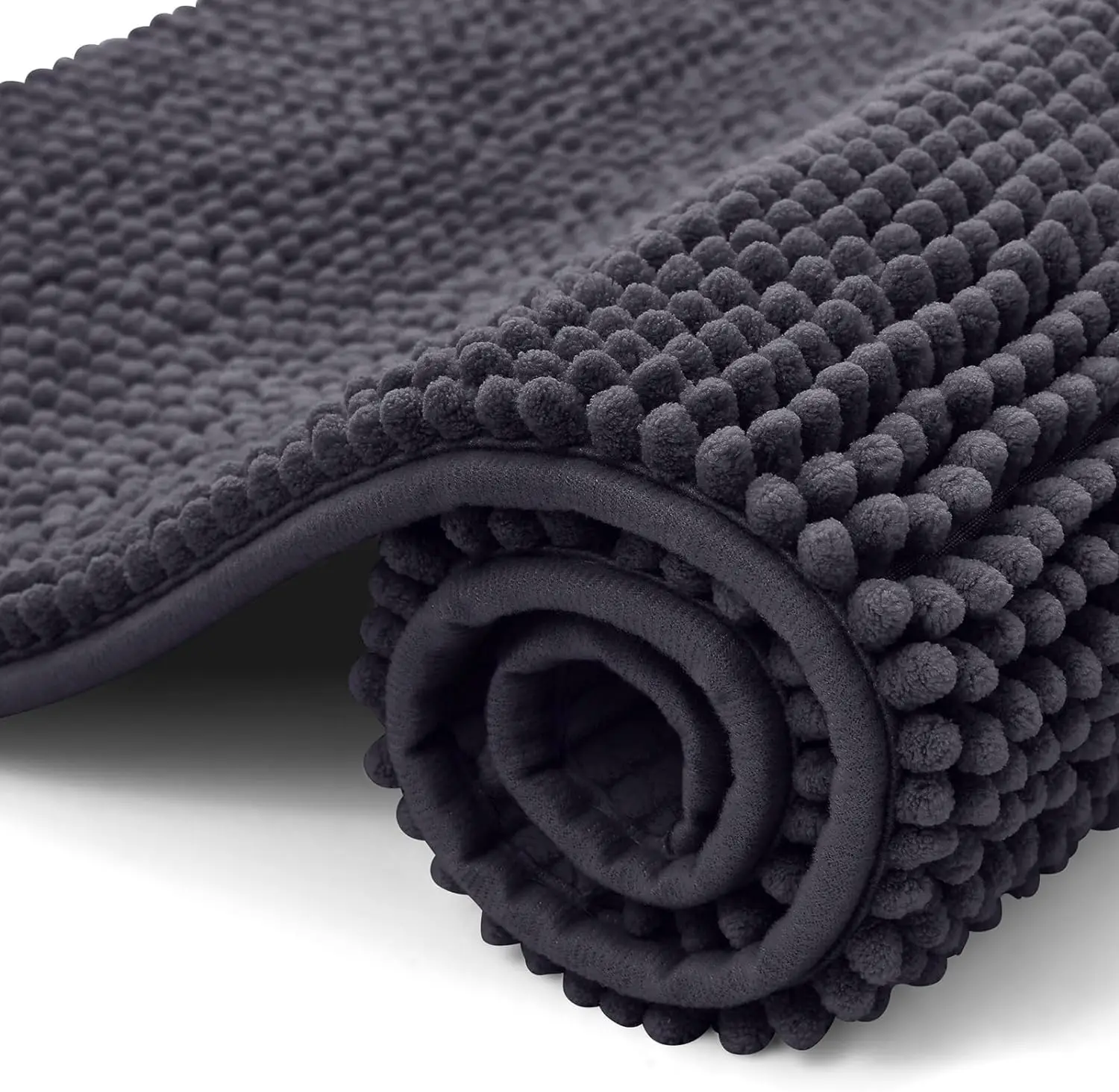 Olanly-Bathroom-Rug-Chenille-Absorbent-Bath-Mat-Machine-Washable-Bath ...