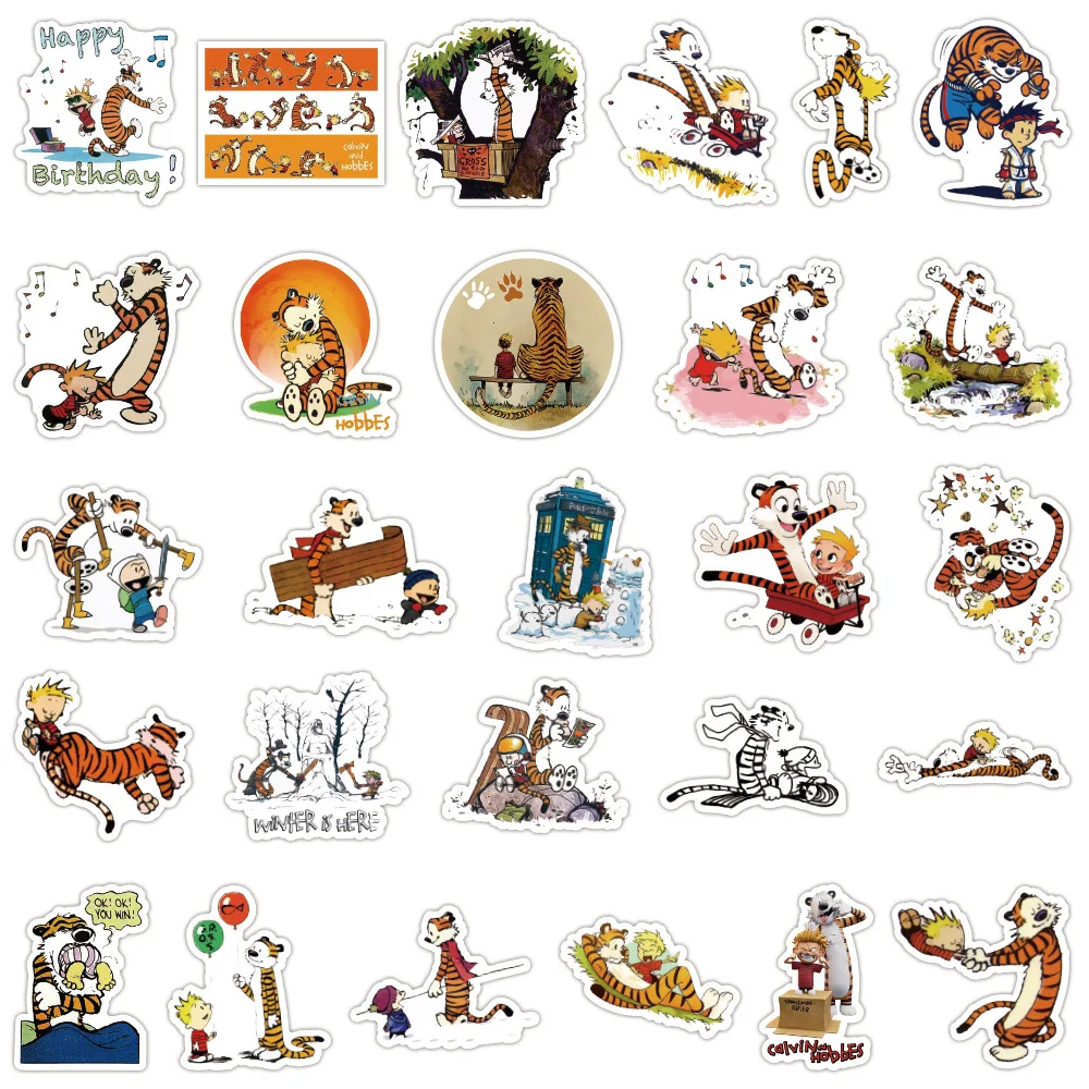 Calvin And Hobbes Car Decals