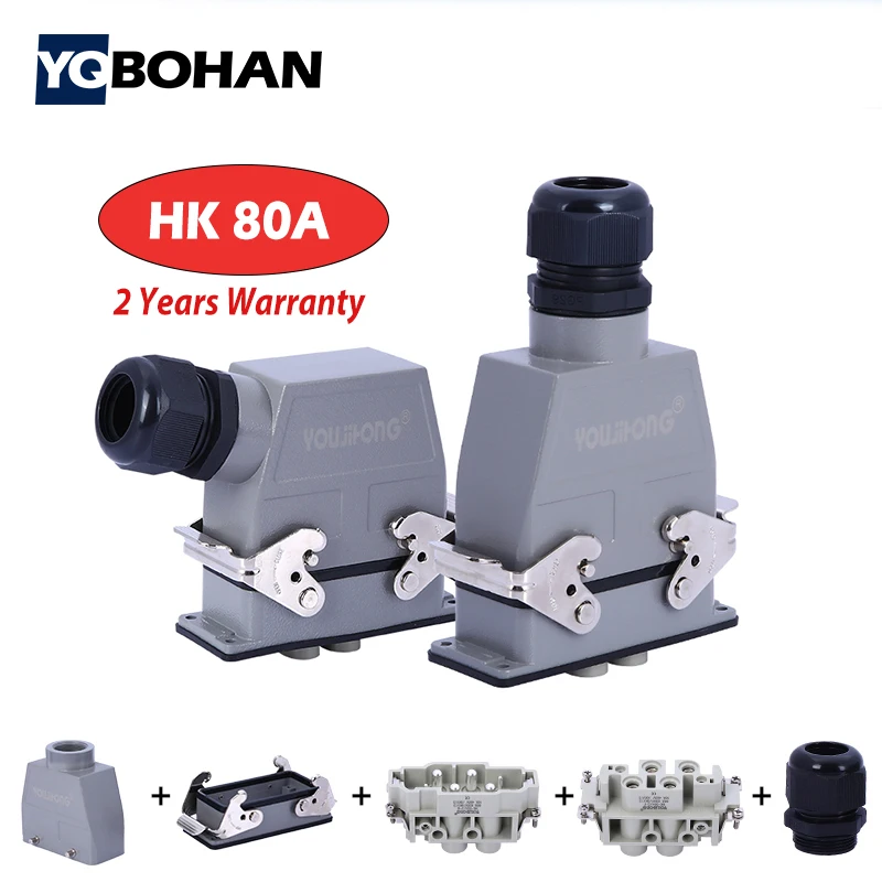 Heavy-Load-Connector-6-Cores-high-Current-HK-004-8-MF-12-Core ...