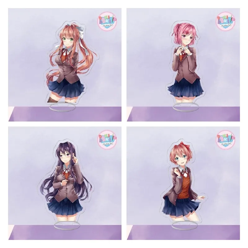 Doki Doki Literature Club Anime Figures Natsuki Yuri Sayori Monika ...
