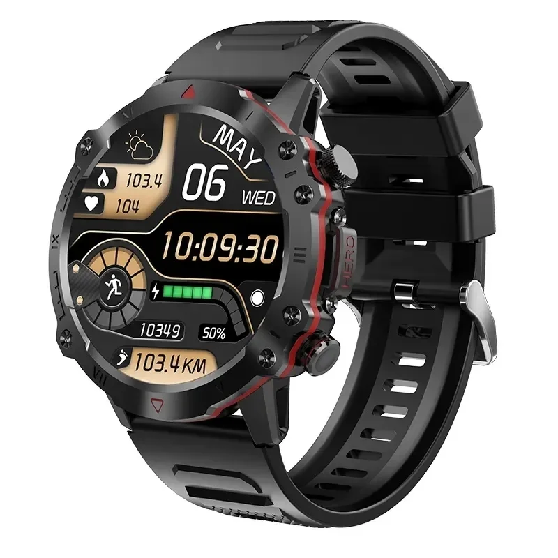 Smart-Watch-D12-Men-Outdoor-Sport-Wristwatch-1-39inch-Screen-Bluetooth ...