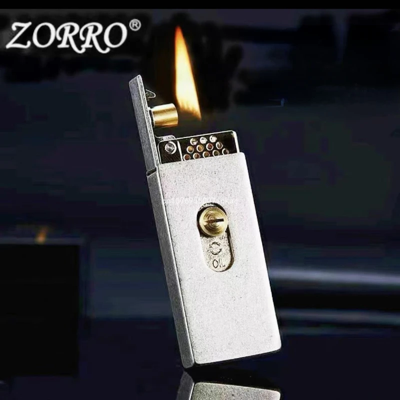 ZORRO-Original-Authentic-Windproof-Kerosene-Lighter-Matchbox-Creative ...