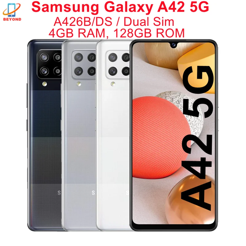 Samsung Galaxy A42 5G Dual Sim A426B/DS 6.6" 4GB RAM 128GB ROM Global ...
