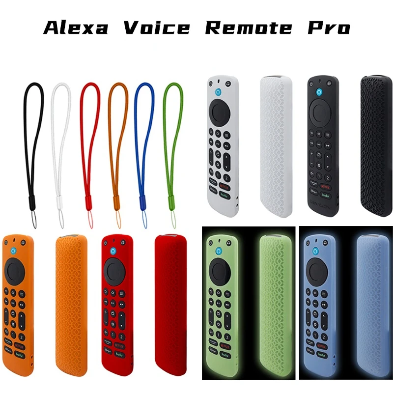 Silicone Remote Control Cover Anti Lost Television Remote Control Case ...