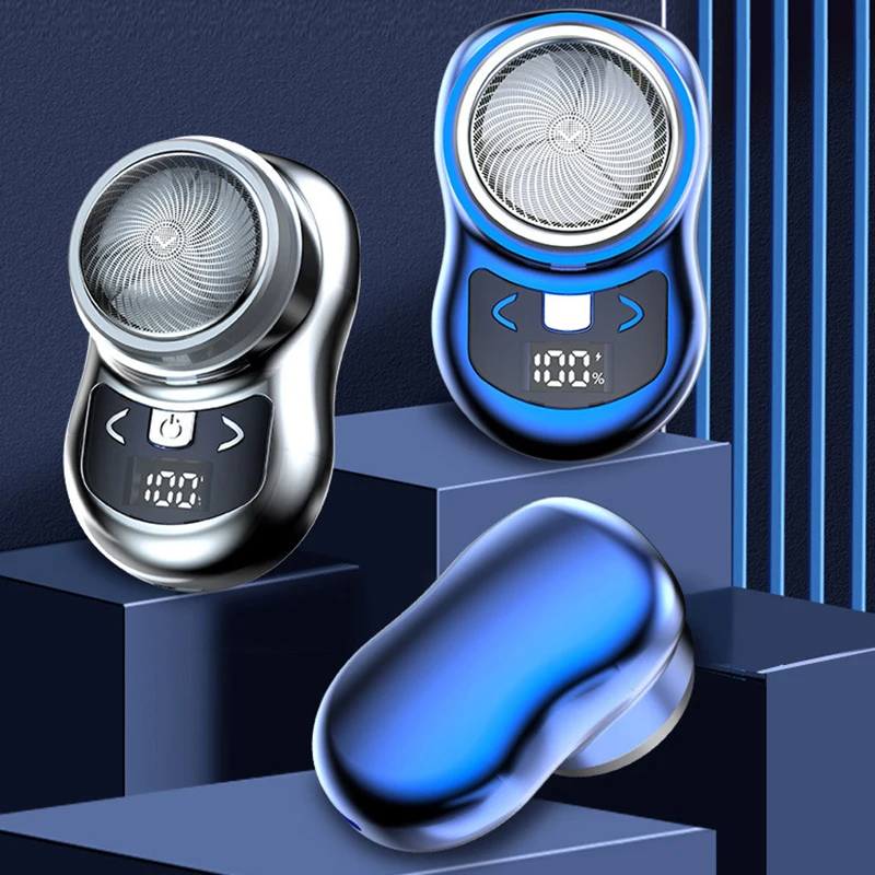 New-Portable-Electric-Shaver-Wet-Dry-Dual-Use-WaterProof-Household ...