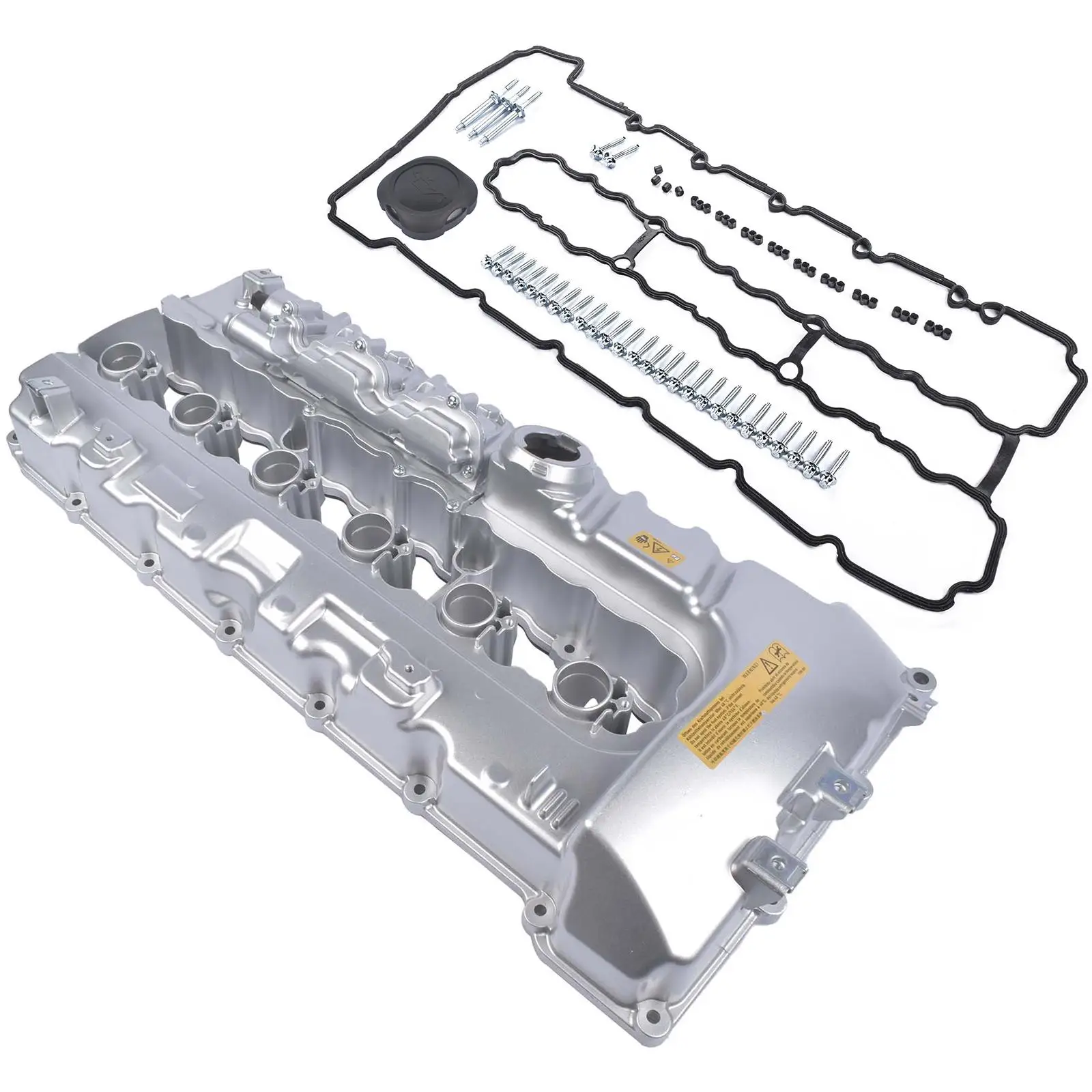AP03-Aluminum-Engine-Valve-Cover-11127565284-For-BMW-N54-F02-E70-135i ...