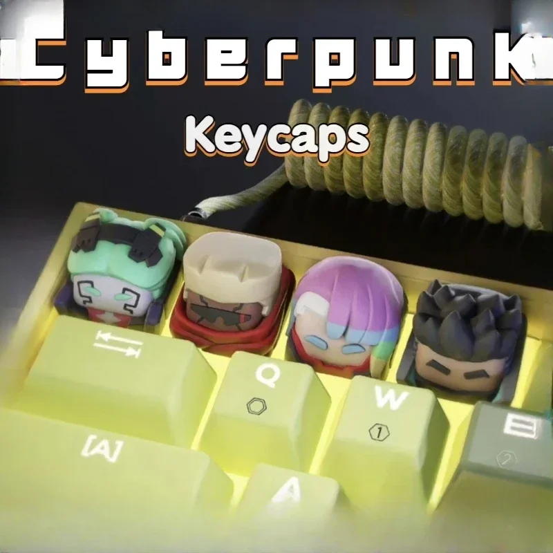 3D-Resin-Keycap-David-Martinez-Lucy-Cartoon-Character-Keycap-Office ...