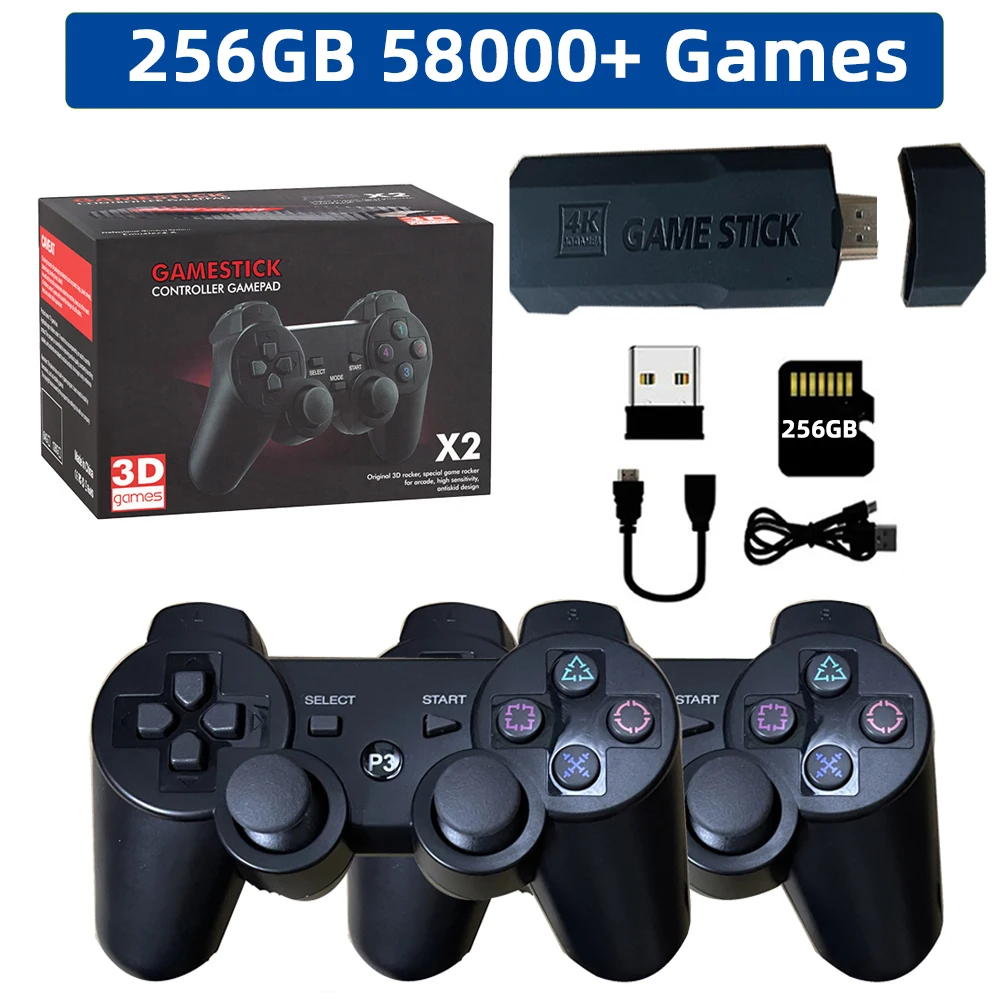 Game Stick GD10 4K HD Output TV Game Stick P3 Rechargeable 2.4G ...