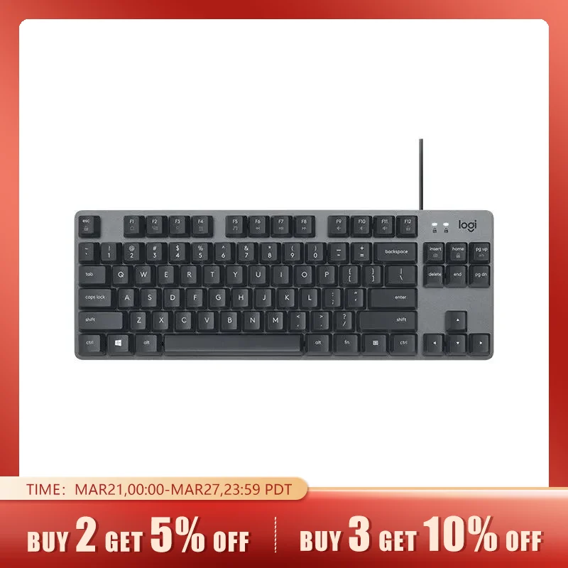 Logitech-K835TKL-Wired-Mechanical-Keyboard-Key-Cap-84-Small-Keys ...