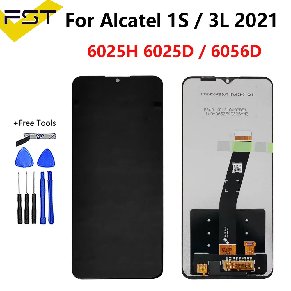 6.52"For Alcatel 1S 2021 6025D 6025H LCD Display LCD Display Touch ...
