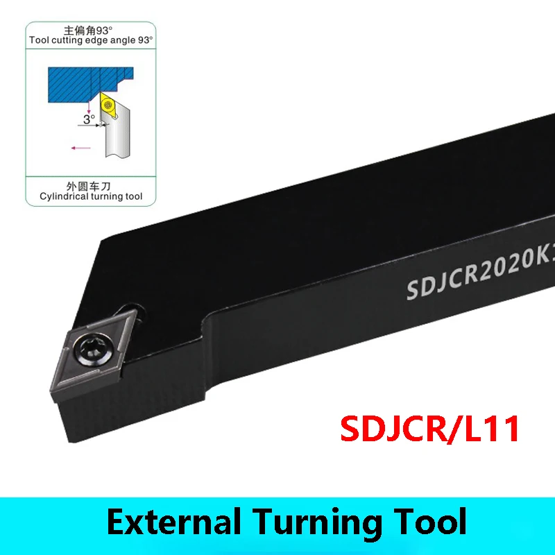LIHAOPING-SDJCR-External-Turning-Tool-SDJCR1212H11-SDJCR1616H11-SDJCR2020K11-SDJCR2525M11 ...