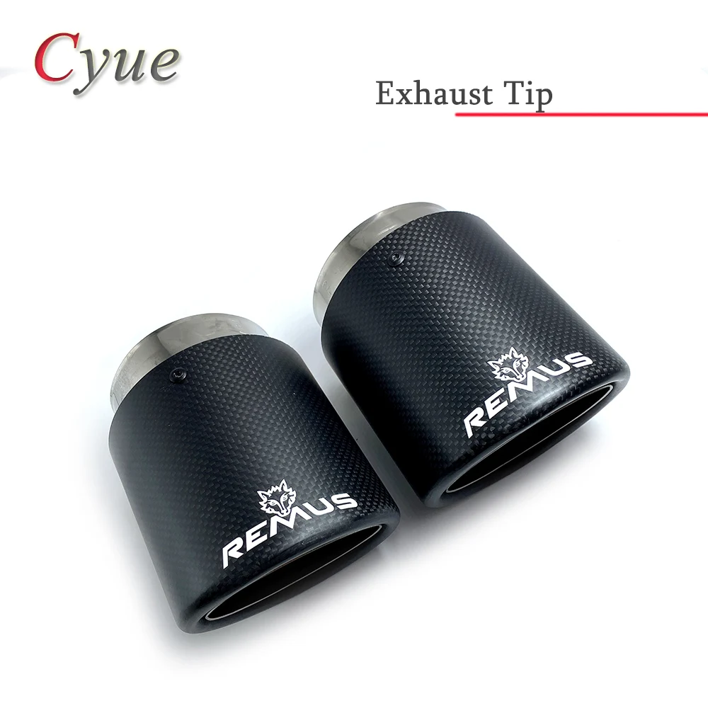 Puntas de escape de carbono para Mazda, piezas, CX-5, cx-4, Axela ...