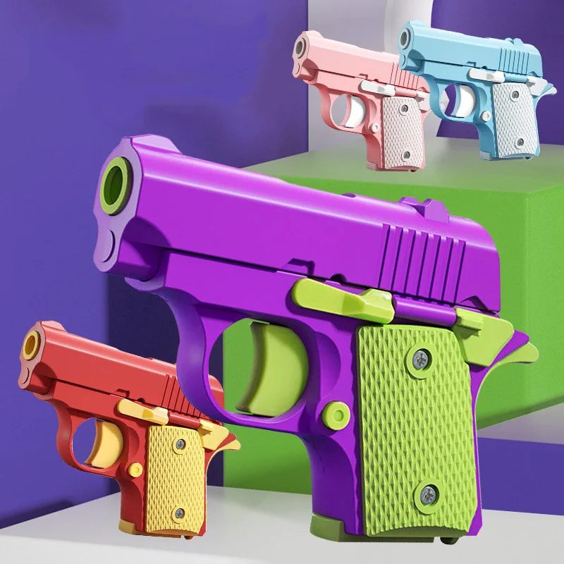 Mini-Model-Gravity-Straight-Jump-Toy-3D-Printed-Gun-Non-Firing-Cub ...