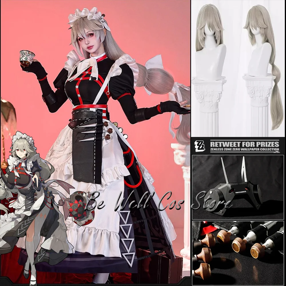 Alexandrina-Rina-ane-Rina-Cosplay-kost-m-peruk-Zenless-b-lge-s-f-r-kafa ...
