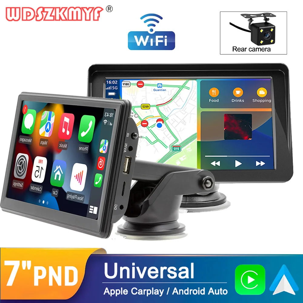 7Inch-Portable-Car-Radio-Multimedia-Video-Player-Radio-Wireless-Carplay ...