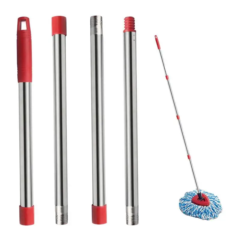 Spin-Mop-Handle-Mop-Rod-Replacement-Handle-Pole-Stick-4-Section ...
