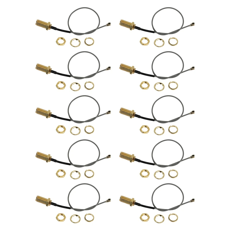 MCX Female MCX Female Radio Communication Coaxial Connectors Rf Cable ...