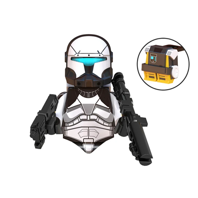 G0117 Hunter Wrecker Building Blocks Clone Trooper Cody Mini Figurine ...