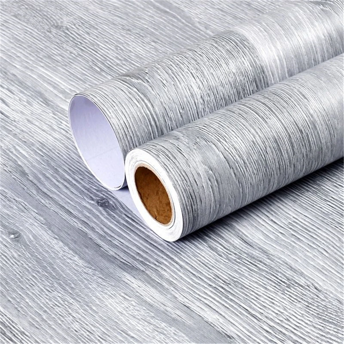 Gray-Wood-Grain-Sticker-for-Furniture-Wallpaper-PVC-Wallstickers-DIY ...