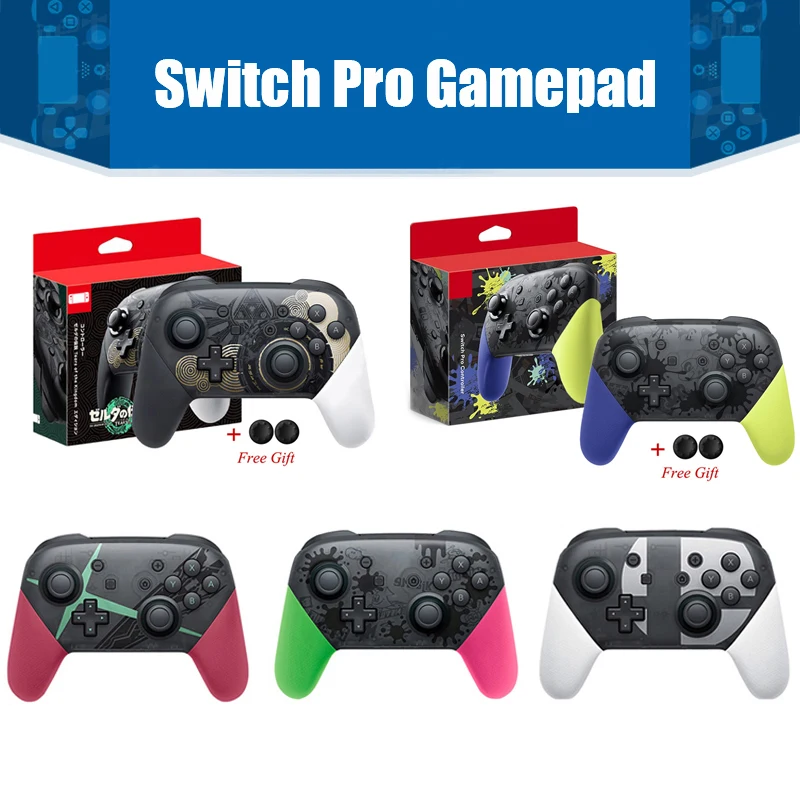 Mando-inal-mbrico-con-Bluetooth-para-Nintendo-Switch-Pro-Joystick-para ...