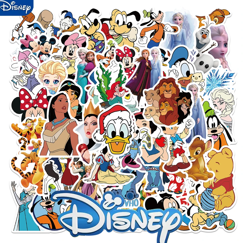 50Pcs-Disney-Mixed-Cartoon-Stitch-Stickers-For-DIY-Skateboard-Laptop ...
