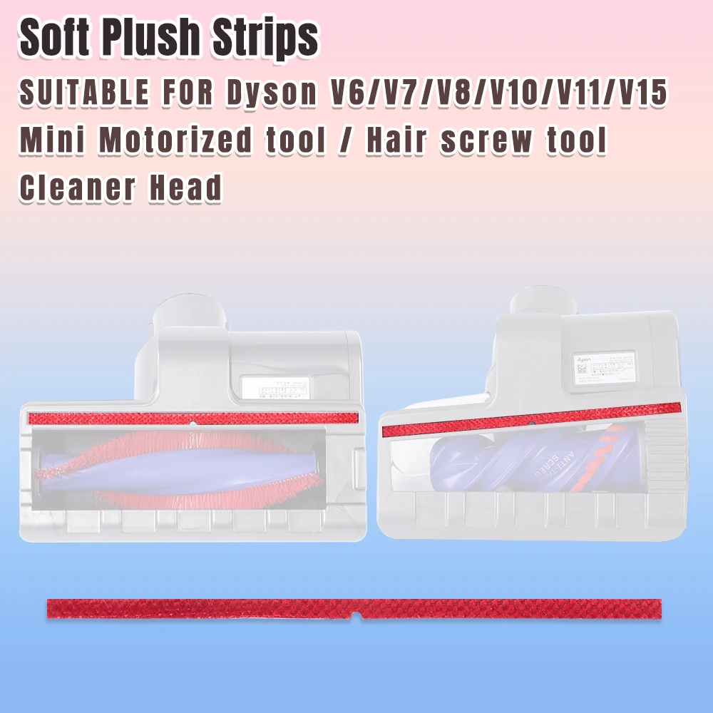 Soft Plush Strips Replacement for Dyson V6 V7 V8 V10 V11 V15 Vacuum ...