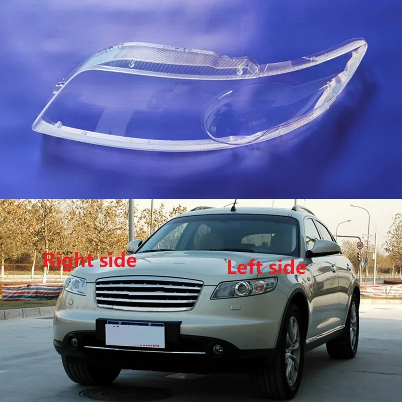 For Infiniti FX35 FX45 2004 2005 2006 2007 Headlights Lens Cover ...