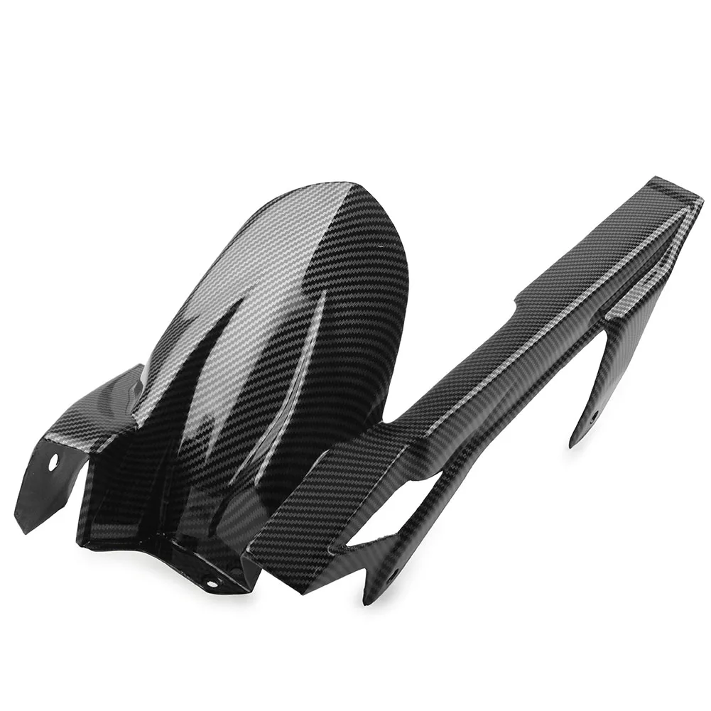 Carbon-Fiber-Motorcycle-Rear-Hugger-Fender-Mudguard-Chain-Guard-For ...