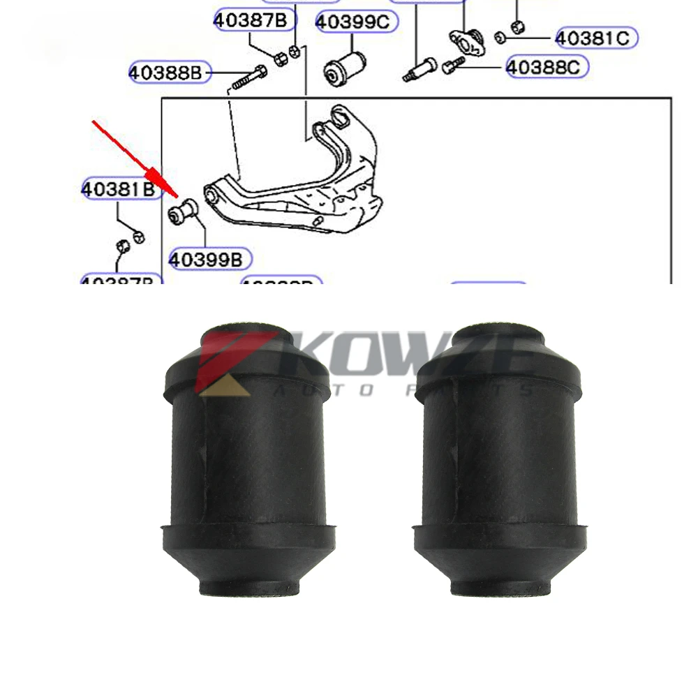 2PCS-Front-Suspension-Lower-Arm-Bushing-for-L200-K24-K34-K57-Pajero ...