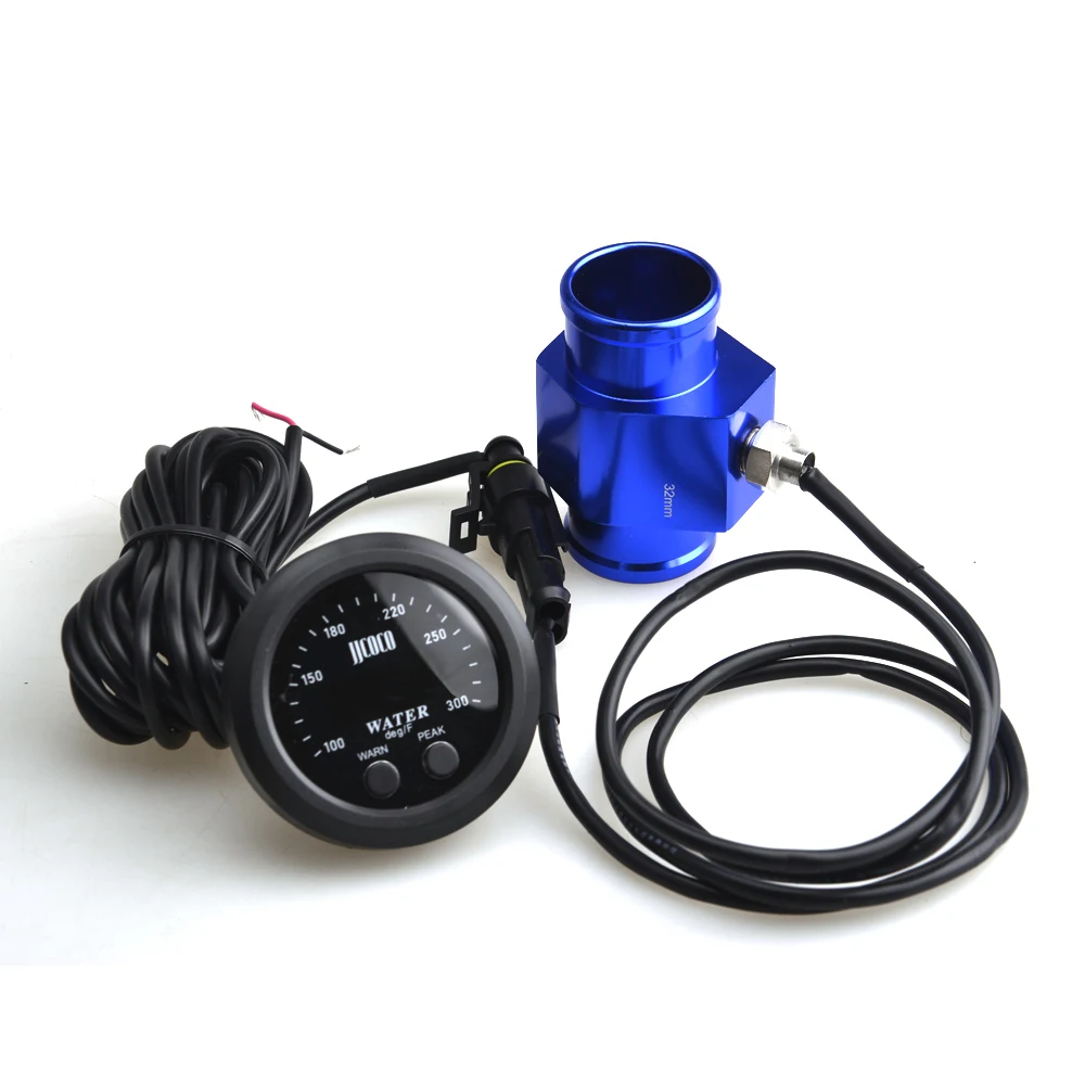 52MM-12v-Racing-Car-Ultra-thin-Water-Temperature-Gauge-And-Water-Temp ...