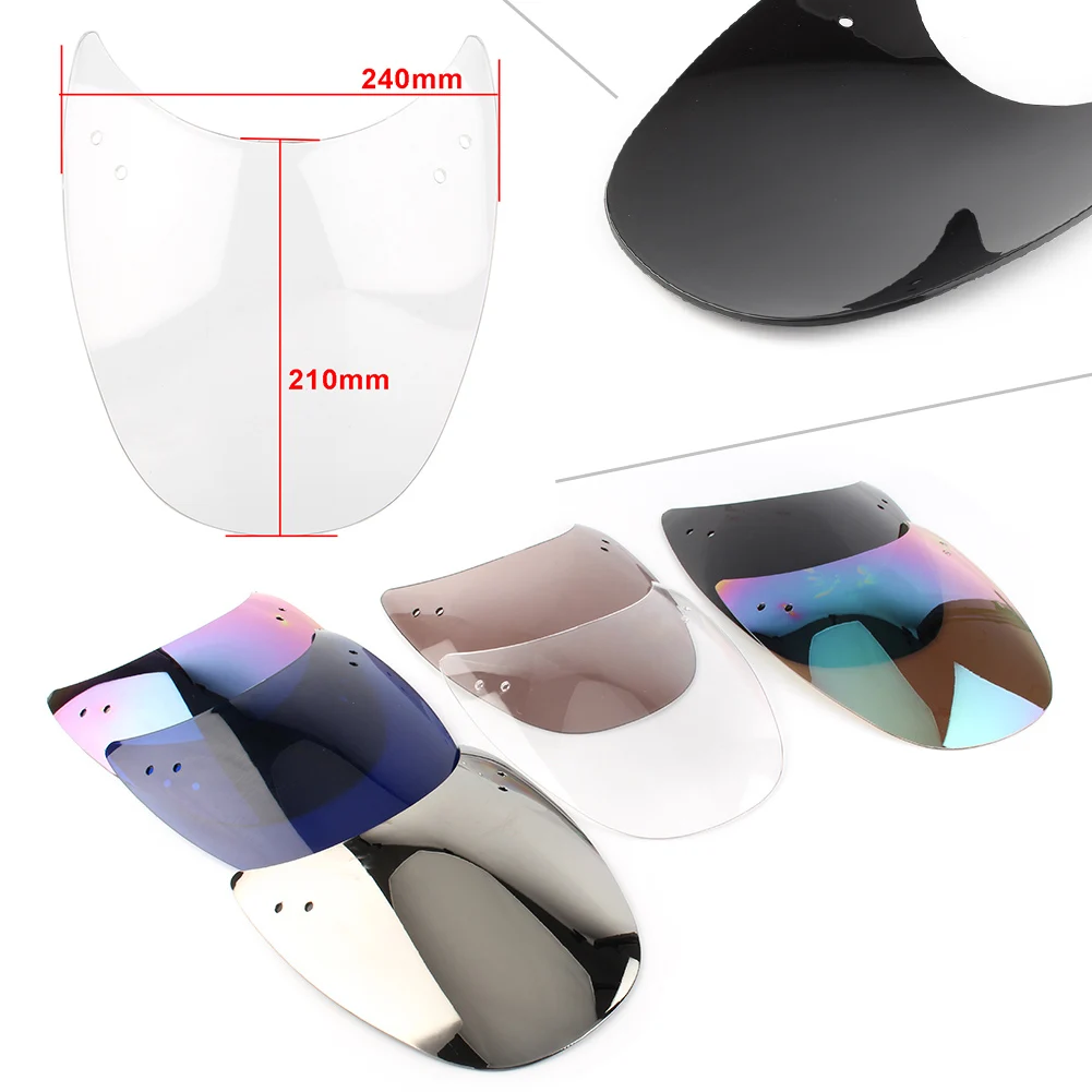 Motorcycle-Windshield-ABS-Windscreen-Cover-For-Harley-Davidson-Street ...