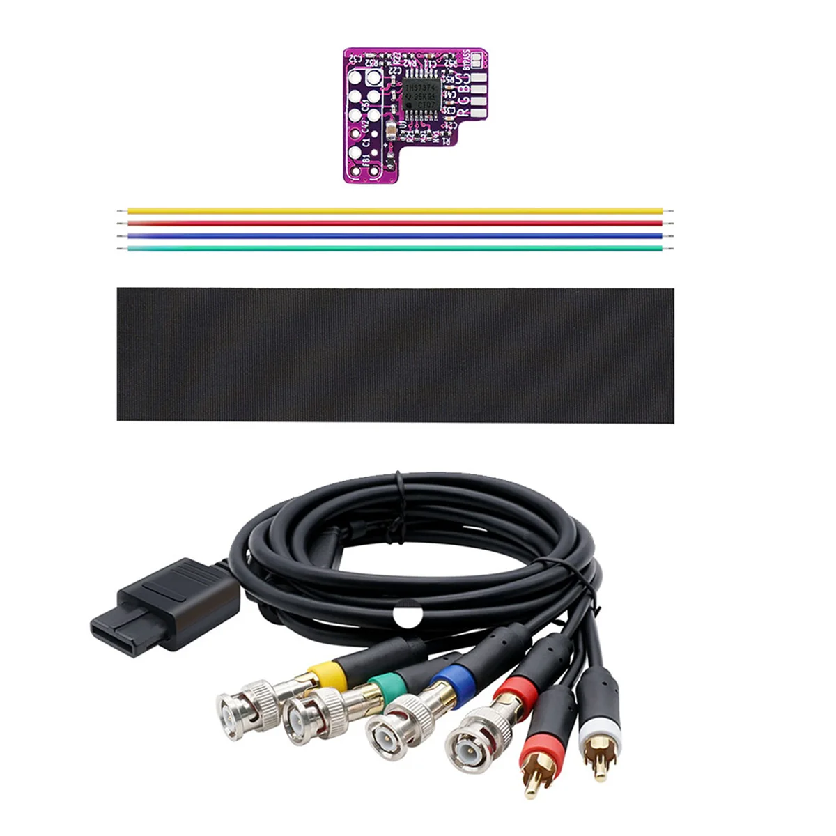 N64 RGB MOD RGB Cable for N64 NTSC Consoles RGB Module Chip for NTSC N64 RGB MOD RGB Cable for N64 NTSC Consoles RGB Module Chip for NTSC