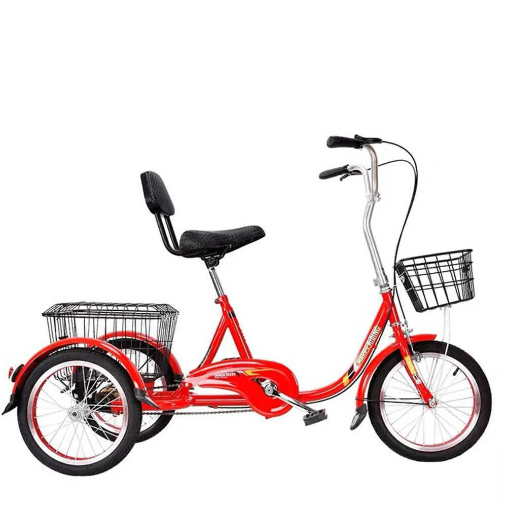 Three-wheeled-Bicycle-Small-Adult-Non-slip-Wear-resistant-Front-and ...