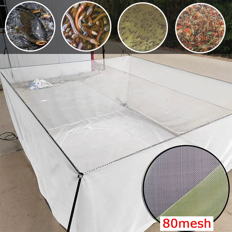 80Mesh-Fish-Culture-Breeding-Net-Cage-Leech-Fry-Fish-Krill-Cage ...