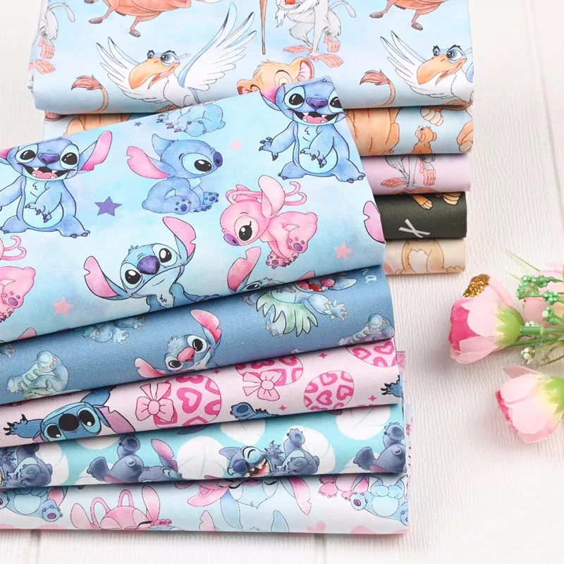 Cartoon-Disney-Stitch-Il-Re-Leone-Tessuto-di-cotone-per-cucire ...